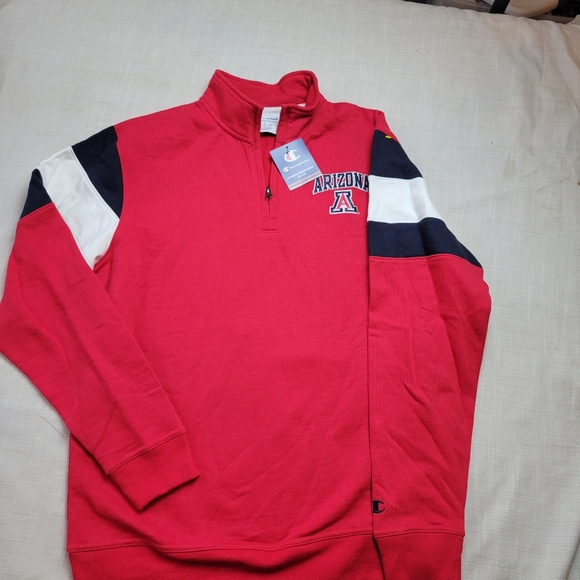 Champion | Shirts | Champion Arizona Wildcats Football Red Zipper ...